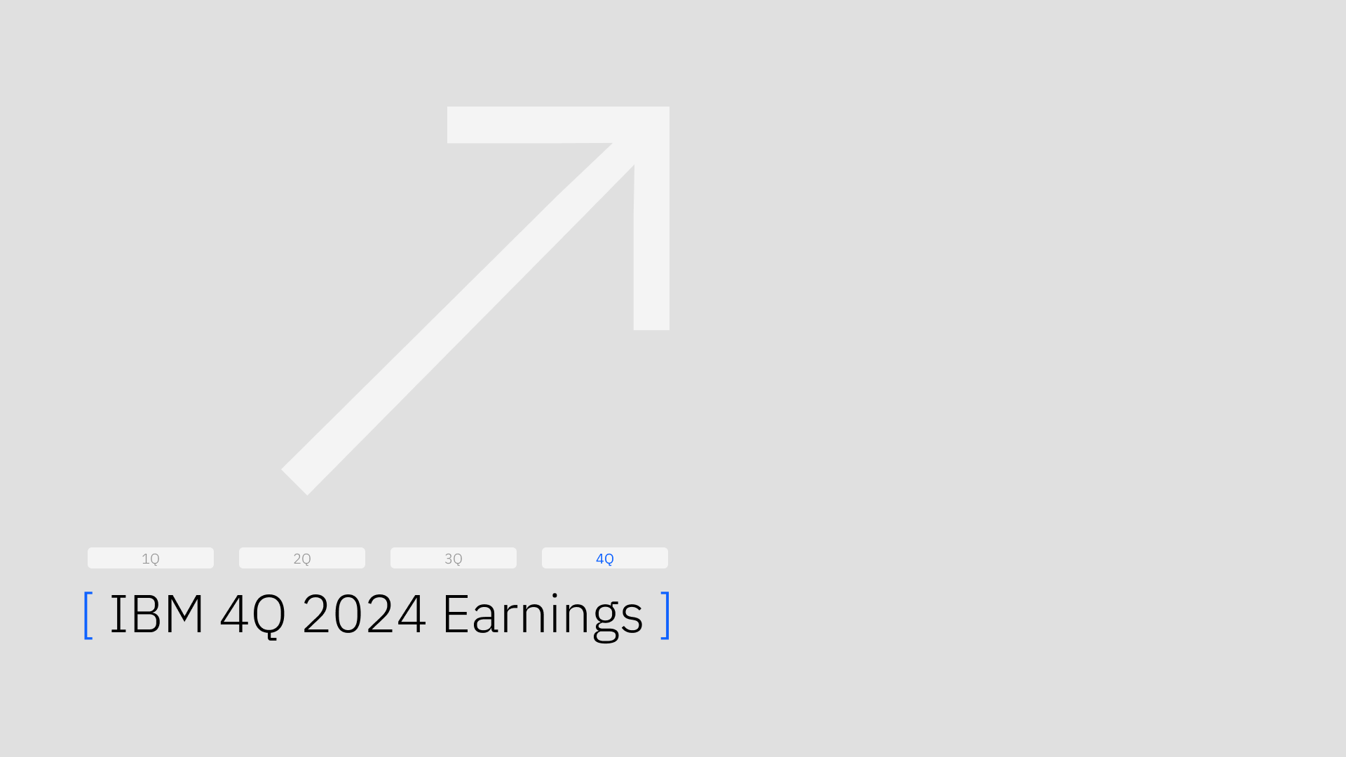 IBM RELEASES FOURTH-QUARTER RESULTS